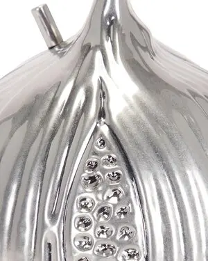 Cult Gaia Fico Pomegranate Wristlet Bag - Antique Silver