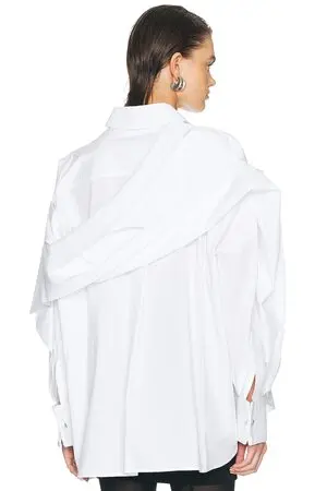 Attico Oversized Shirt - White