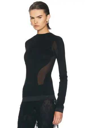 Attico Ponte Jersey Top