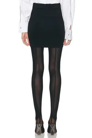 Attico Bodycon Mini Skirt