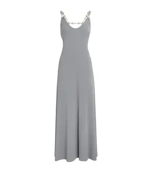 ERES Jersey Sculpturale Maxi Dress - Grey