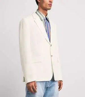 Paul Smith Linen Single-breast Blazer