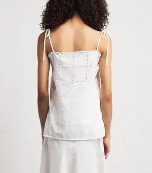 Faithfull The Brand Broderie Anglaise Mora Top