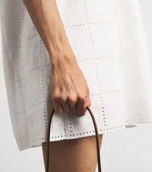 Faithfull The Brand Broderie Anglaise Serafina Mini Dress
