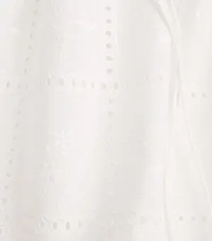 Faithfull The Brand Broderie Anglaise Serafina Mini Dress
