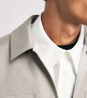 Sease Wool-blend Fleece Overshirt