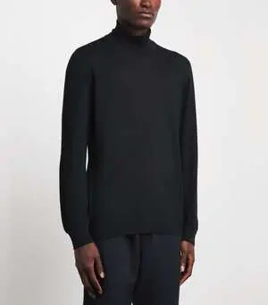 Johnstons Of Elgin Superfine Cashmere Rollneck Sweater