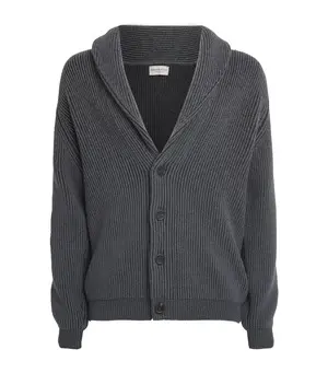 Johnstons Of Elgin Cashmere Shawl Collar Cardigan