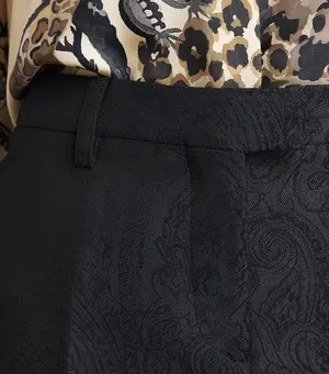 Etro Wool Paisley Trousers