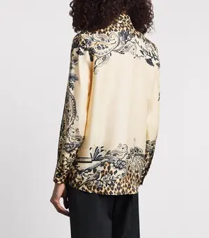 Etro Silk Leopard Shirt