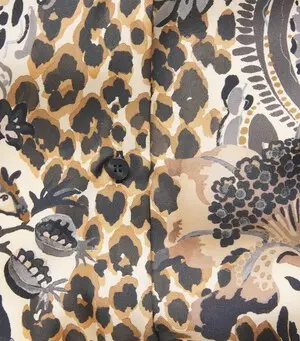 Etro Silk Leopard Shirt