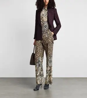 Etro Silk Leopard Shirt
