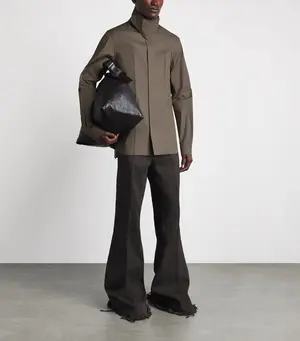 Rick Owens High-neck Overshirt