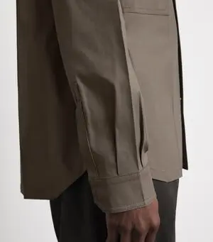 Rick Owens High-neck Overshirt