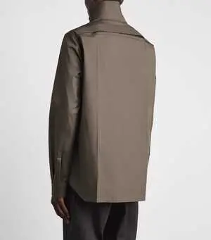Rick Owens High-neck Overshirt