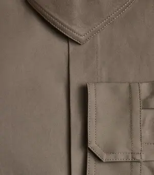 Rick Owens High-neck Overshirt