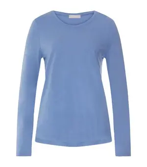 Hanro Sleep & Lounge Long-sleeve T-shirt - Purple