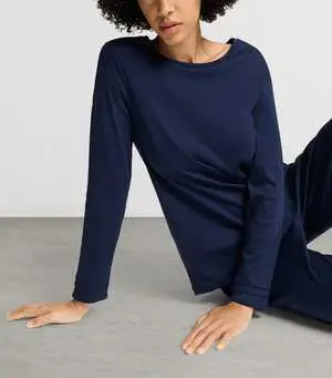 Hanro Cotton Pilar Long-sleeve Pyjama Set