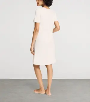 Hanro Cotton Short-sleeve Rosaria Nightdress