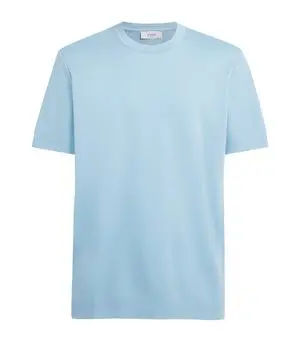 Eton Cotton T-shirt - Blue