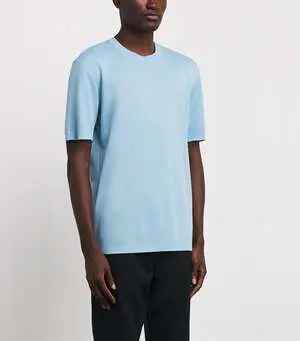 Eton Cotton T-shirt - Blue