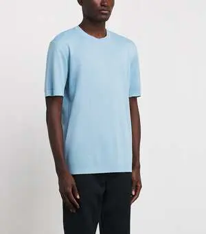Eton Cotton T-shirt - Blue
