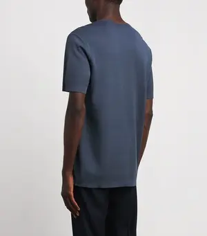 Eton Cotton T-shirt - Navy