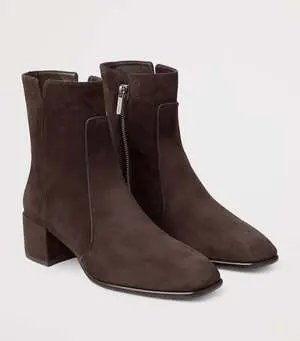 JIMMY CHOO Eliot 45 Suede Ankle Boots