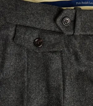 Polo Ralph Lauren Wool Pleated Trousers