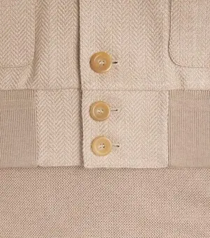 Ralph Lauren Purple Label Silk-cotton Hybrid Jacket