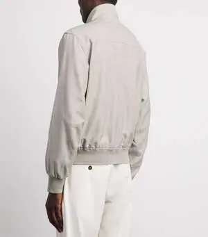 Ralph Lauren Purple Label Cashmere Silk Felton Bomber Jacket