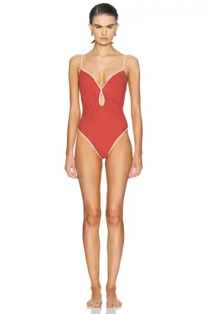 Johanna Ortiz Sundown Dust One Piece Swimsuit