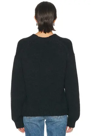 Khaite Axel Cashmere Cardigan In Grey