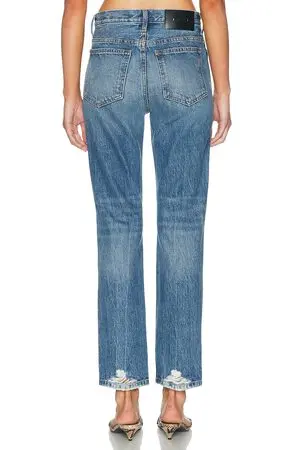 Khaite Finley Straight Leg Jeans