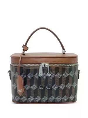 AU DEPART Etoile Leather Shoulder Bag - Brown