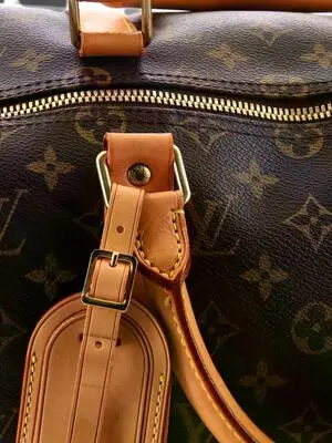 LOUIS VUITTON Keepall Bag Monogram Canvas 50 Travel Bag