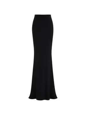 GEMY MAALOUF High-waisted Maxi Skirt - Black