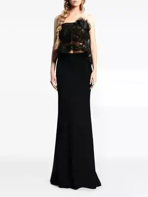 GEMY MAALOUF High-waisted Maxi Skirt