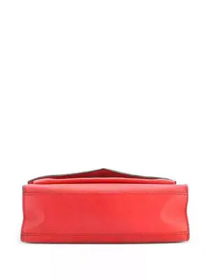 LOUIS VUITTON Mylockme Monochrome Handbag In Leather - Red