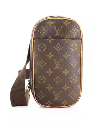LOUIS VUITTON Pochette Gange Monogram Canvas Belt Bag