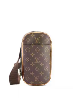 LOUIS VUITTON Pochette Gange Monogram Canvas Belt Bag