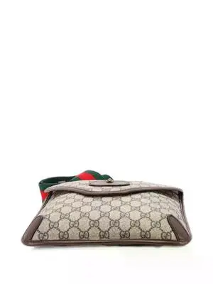 Gucci Neo Vintage Envelope Messenger Gg Coated Canvas Medium Crossbody Bag