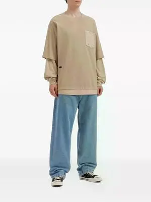 AFTERMATHS Layered Long-sleeve T-shirt