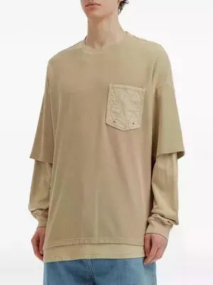 AFTERMATHS Layered Long-sleeve T-shirt