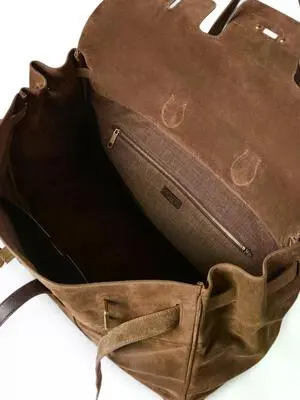 Brunello Cucinelli Explorer Suede Travel Bag