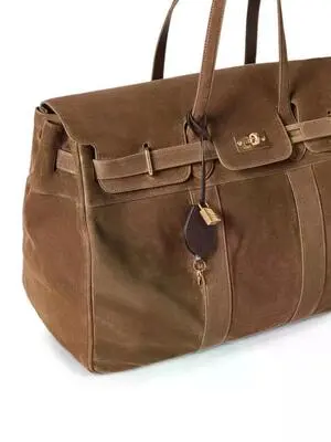 Brunello Cucinelli Explorer Suede Travel Bag