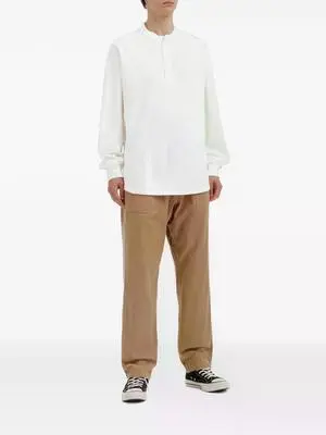 AFTERMATHS Waffle-knit Long-sleeve T-shirt