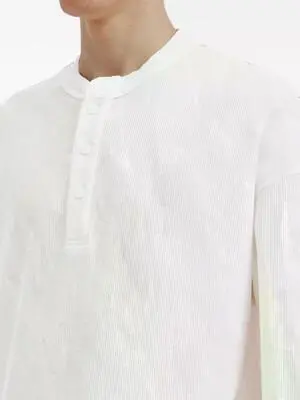 AFTERMATHS Waffle-knit Long-sleeve T-shirt