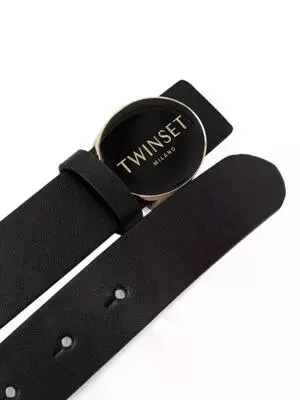 TWINSET Logo-plaque Oval-buckle Belt