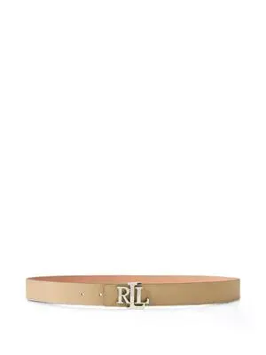 Ralph Lauren Logo-plaque Reversible Belt - Neutrals